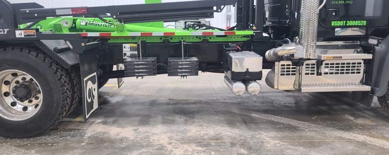RolliSkate Dumpster Protection for Asphalt & Driveways